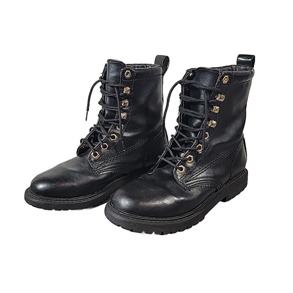 R.A.P | Shoes | Vintage 9s Rap Grunge Combat Boots Goth Emo Rock Ladies ...